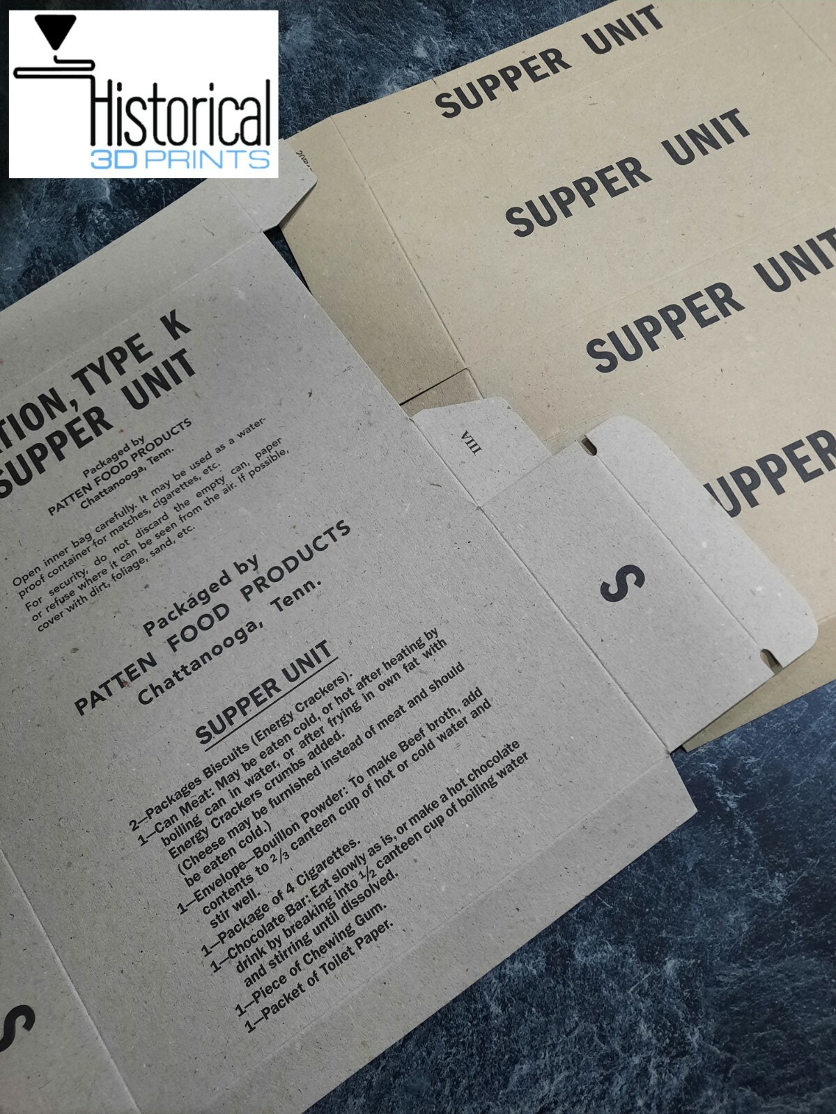 WW2 US K-Ration Ration Box Set for Re-enactment (Set of 3) | eBay UK