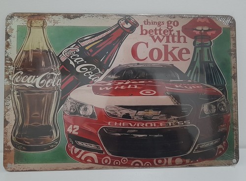 CCRMS17 Coca-Cola Metal Sign {Brand New,Unopened, 30cm W X 20cm H ...
