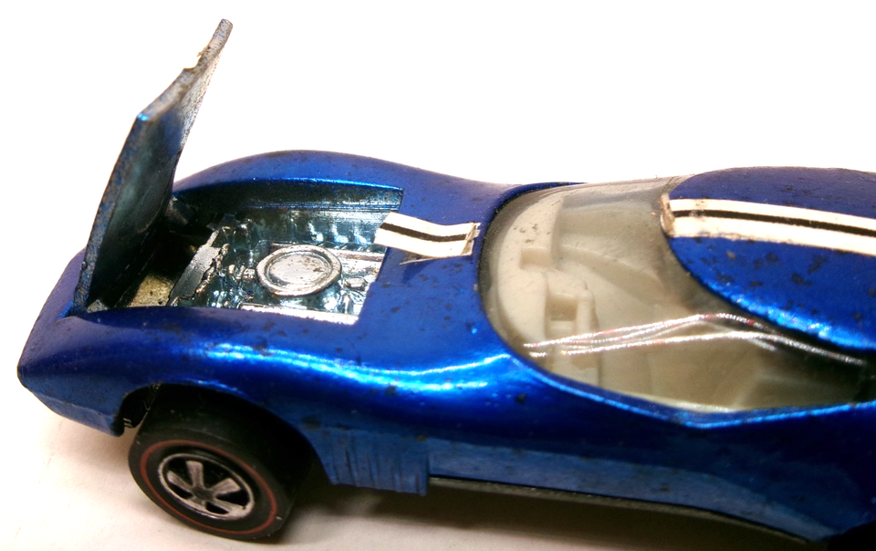 1969 HOT WHEELS 1:64 REDLINES SPECTRAFLAME BLUE TORERO USA | eBay