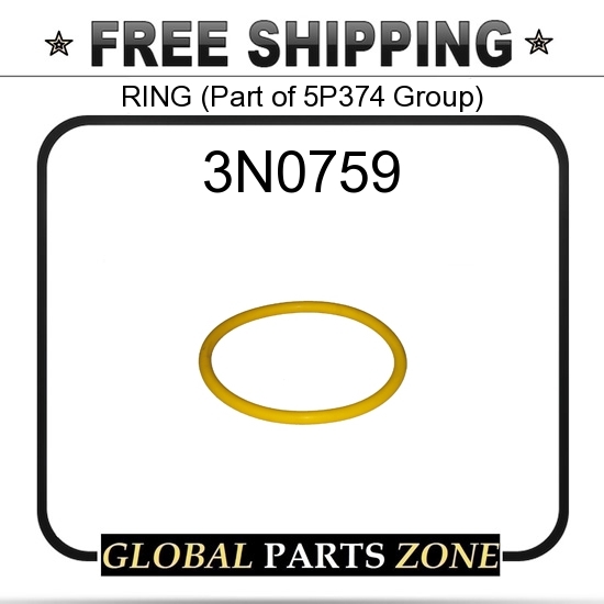 3N0759 - RING (Part of 5P374 Group) 9W0055 for Caterpillar (CAT) | eBay