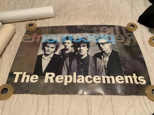 VINTAGE & RARE THE REPLACEMENTS 1991 Sire Store Promotional Poster - 35 ...
