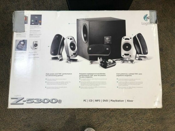 Logitech THX Z-5300 Subwoofer Speaker 5 1 for sale online | eBay