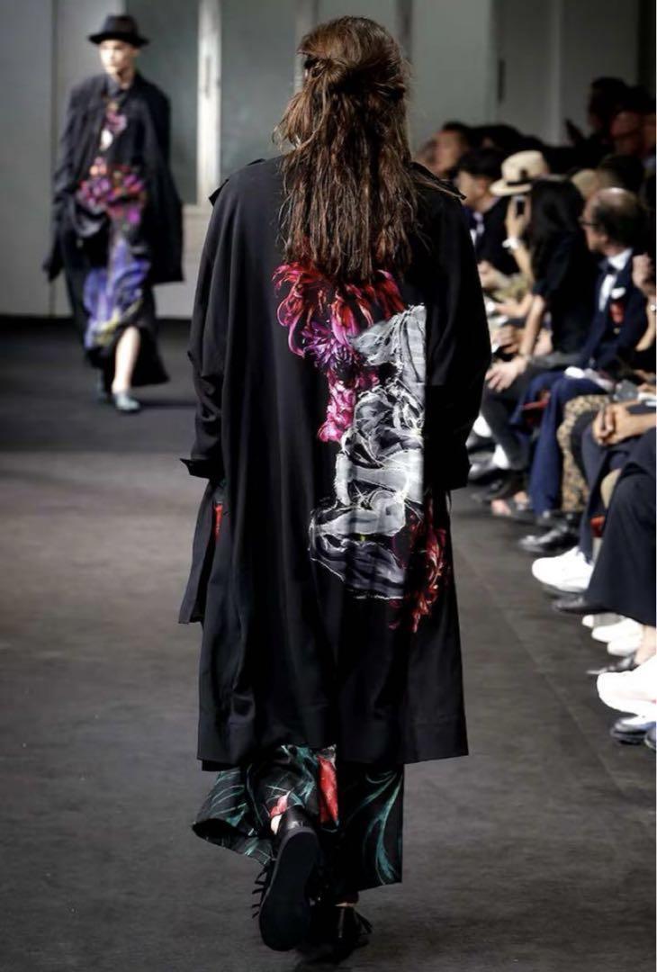 Rare Yohji Yamamoto Yuka Asakura Floral Pattern Long … - Gem