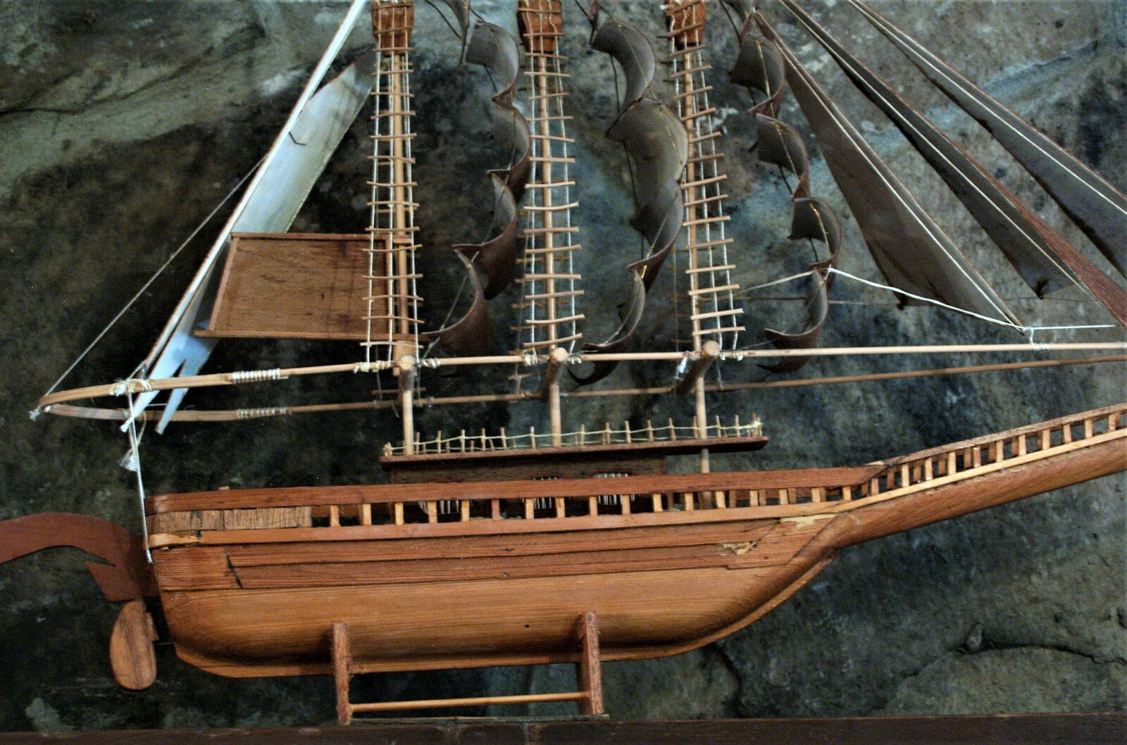 Large Model Tall Ship Wood Sailing Ship Detailed | eBay
