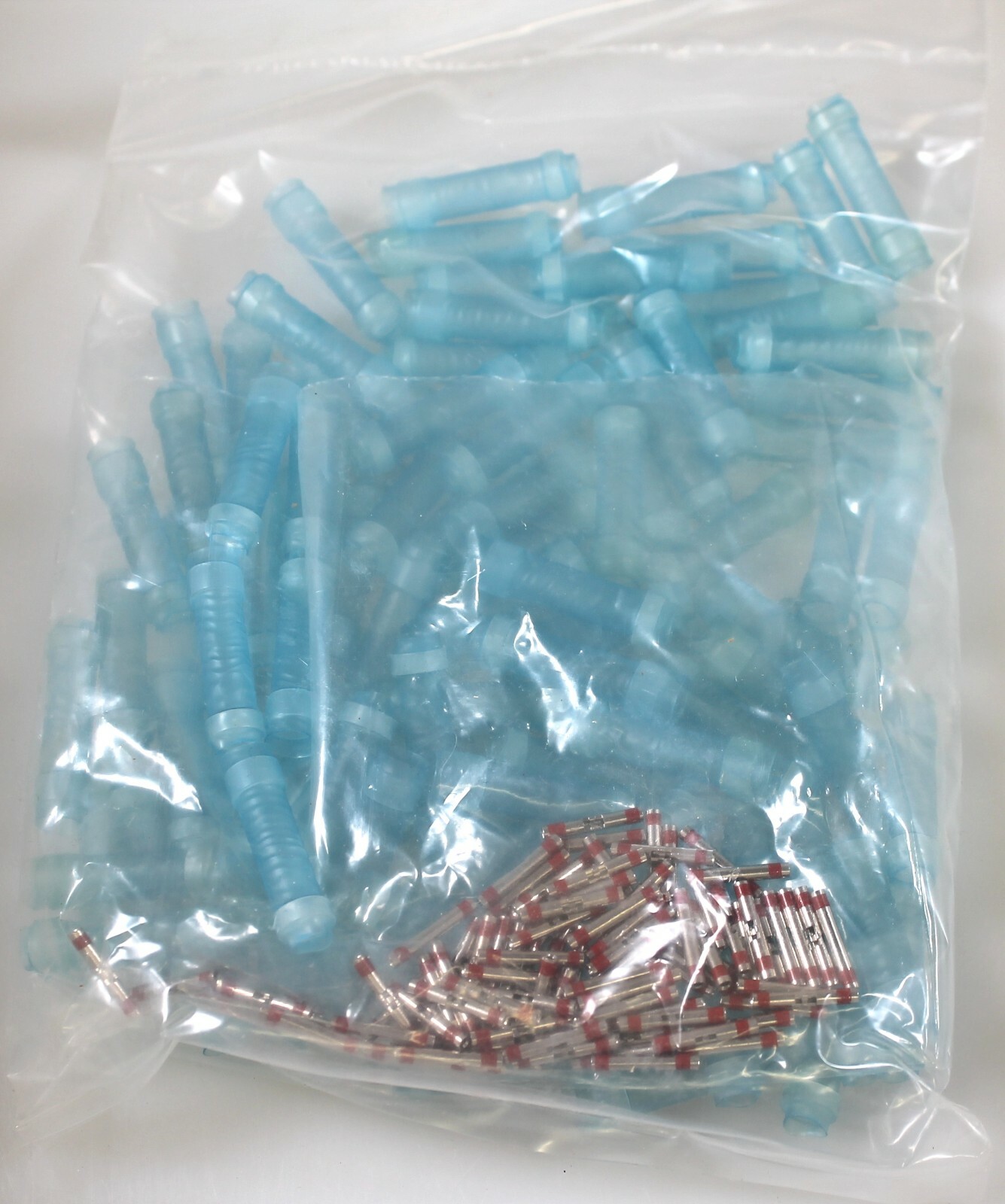 (100pcs) D-436-85 Raychem MiniSeal Splice Kit Solder Sleeve Nickel ...