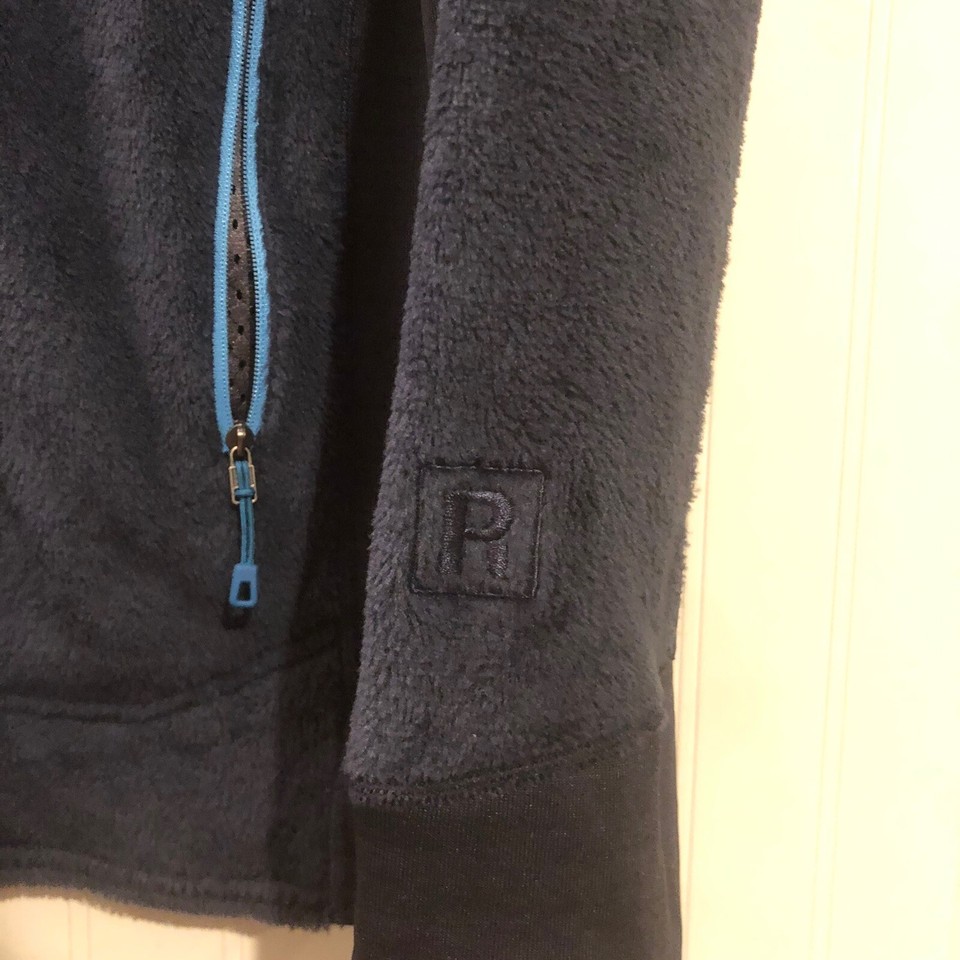 Patagonia Regulator R1 Black Fleece Full Zip Up Jacket Mens XL Company ...