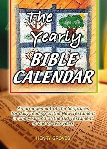 The Yearly Bible Calendar by Henry Groves (Paperback / softback) for ...