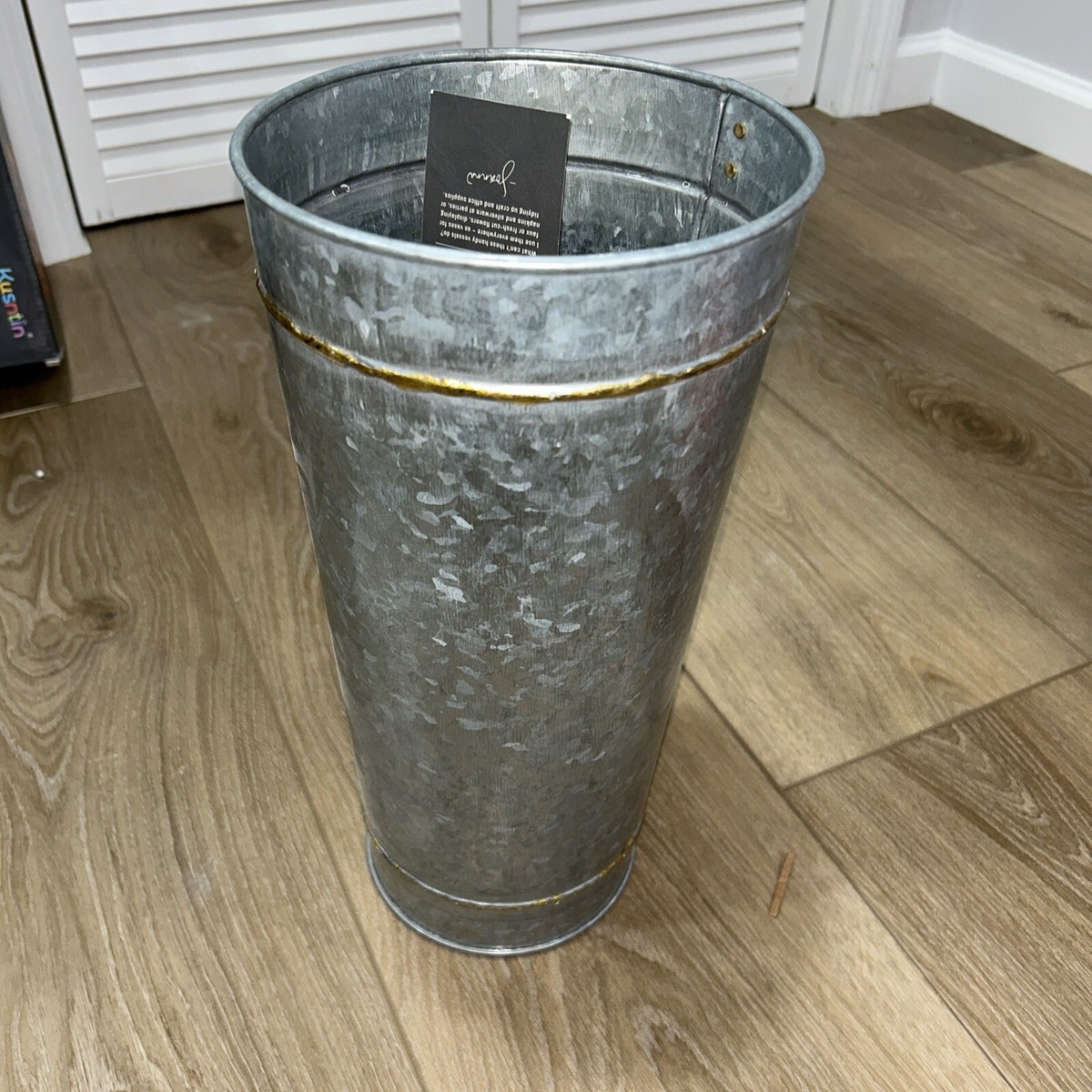 Tall French Flower Buckets