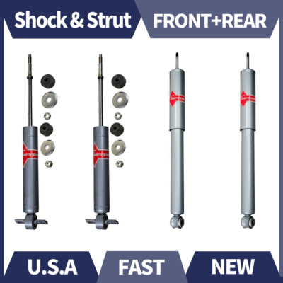 KYB Set of 4 HEAVY DUTY SHOCKS Fits CHEVY CAMARO PONTIAC FIREBIRD 67-69 ...