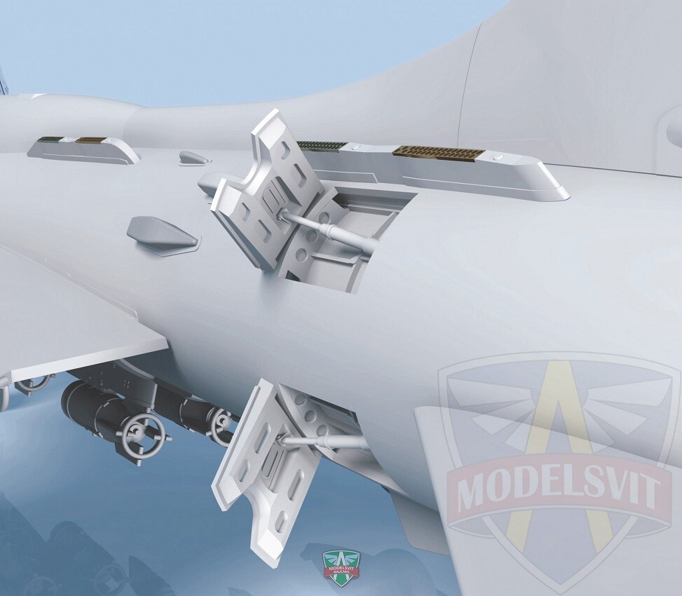 Su-17M3 advanced fighter-bomber (re-release) scale 1/72 ModelSvit 72047 ...