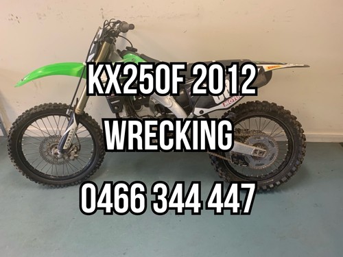 KX250F 2012 REAR SHOCK SHOCKER SUSPENSION KX KX250 450 250 " WRECKING ...