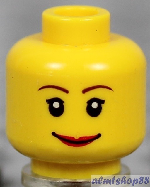 LEGO - FEMALE Minifigure Heads - PICK YOUR STYLE - Yellow Flesh Faces ...