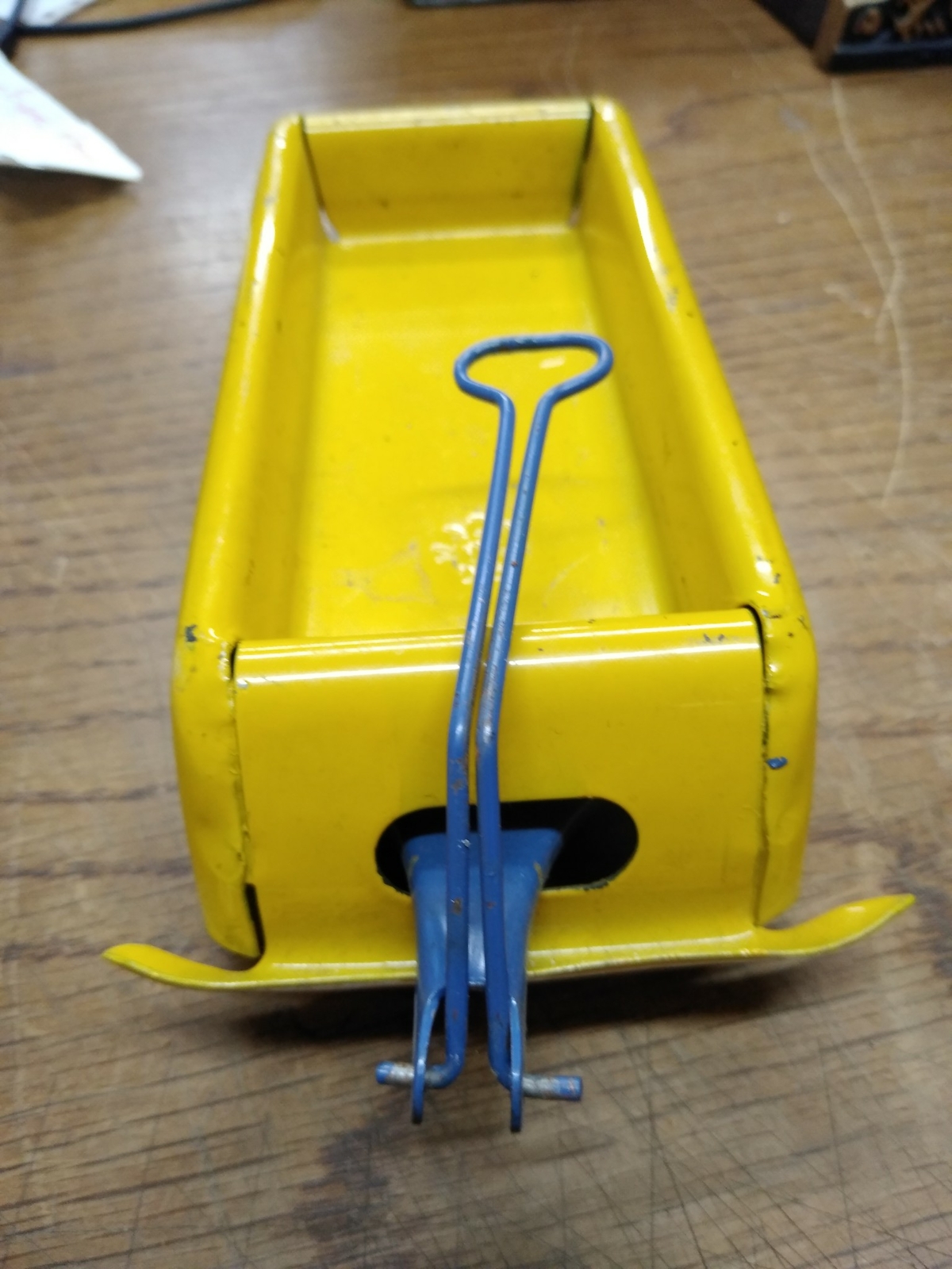 VTG Rapid Express Wagon Toy Yellow Pressed Steel Great Condition ...