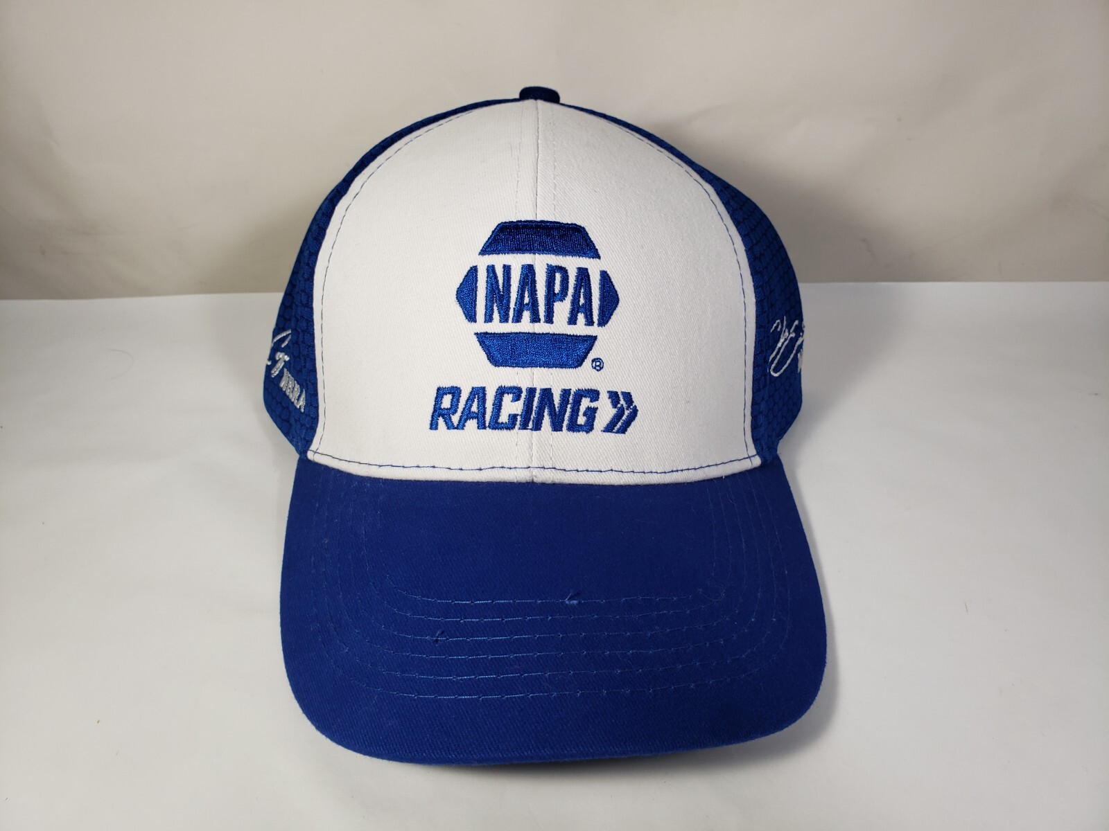 NAPA Racing Blue Hat Cap NASCAR Outlaws Indycar NHRA Adjustable ...