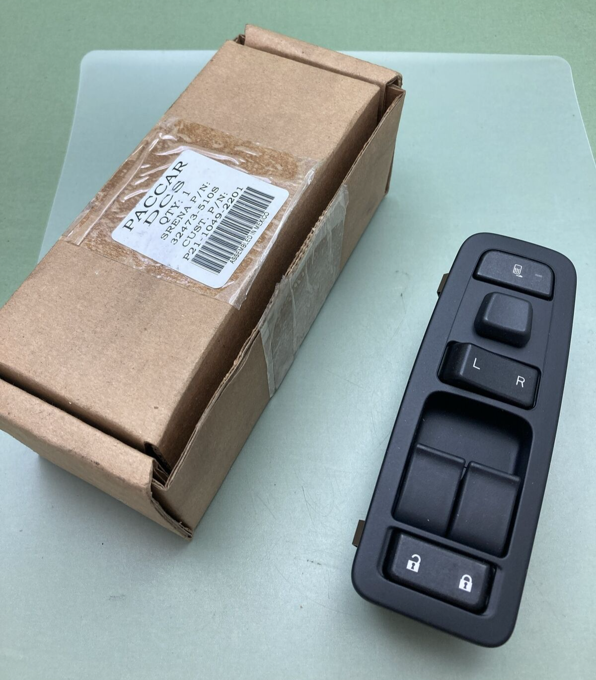 NEW GENUINE PACCAR P21-1049-2201 Window Drivers Side Switch Module | eBay