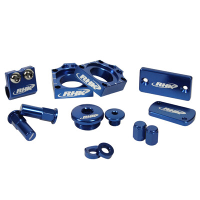 RHK Bling Kit for Kawasaki KXF 250 2004-2007 (Engine Plugs N/A) >Blue ...