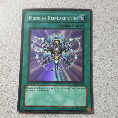 Super Rare Monster Reincarnation 1st Edition RDS-EN045 NM Yu-Gi-Oh | eBay
