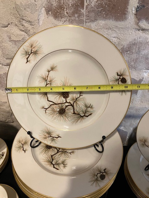 Pine by Lenox - ESTATE SET - 36pcs of Vintage Bone China | eBay