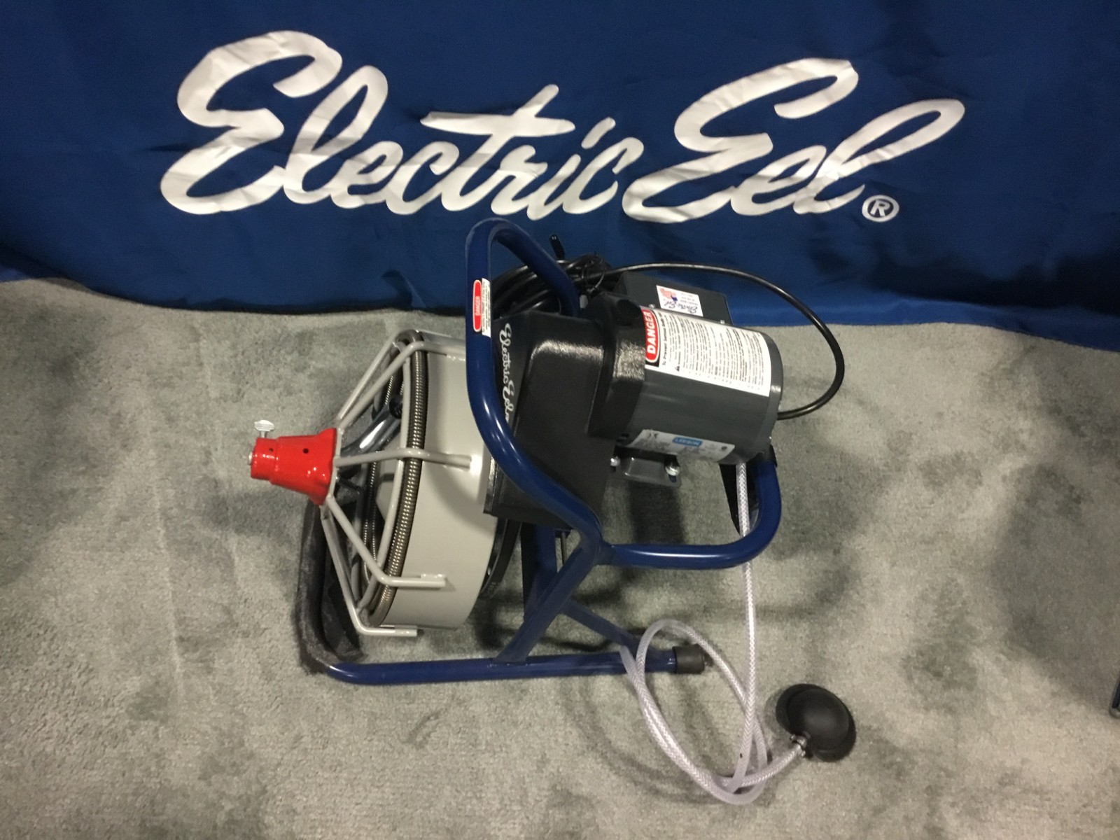 New Snake Electric Eel Model EKR Drain Sewer Small Pipe Clean Machine ...