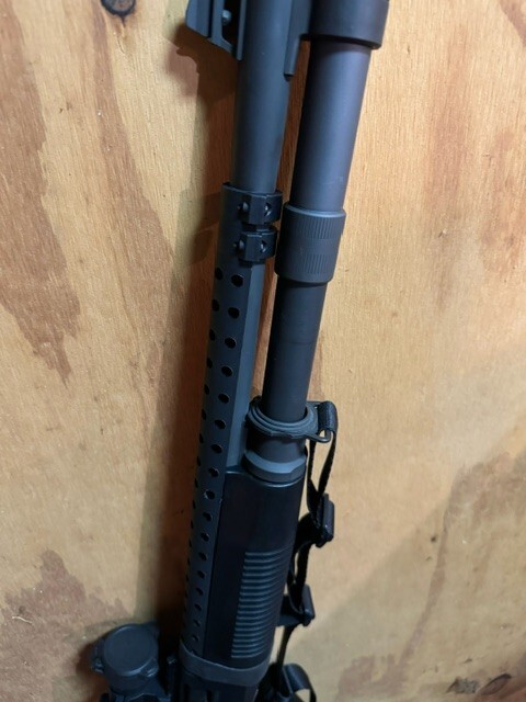 Benelli M4 CUSTOM Heat Shield +Ranger Bands® Mod Shotgun CUSTOM Fit Mod ...
