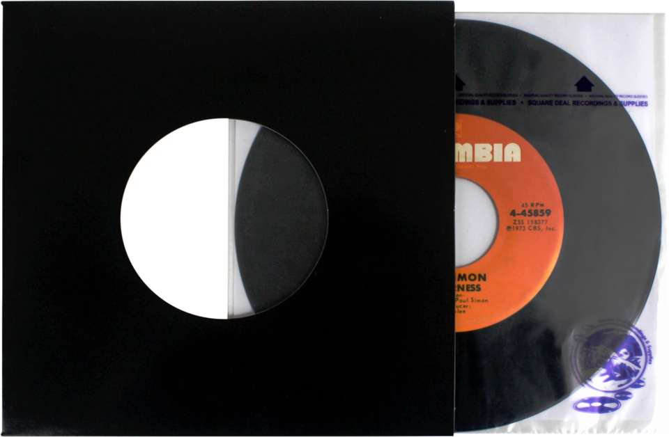 (100) 7" 45rpm RICE PAPER Insert Plastic Record Inner Sleeves Vinyl ...