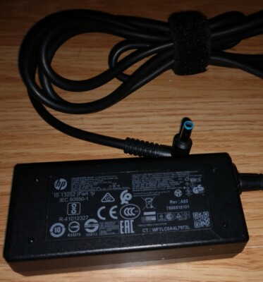 Genuine HP 45W AC Power Charger Adapter 741727-001, 741553-850, 854054 ...