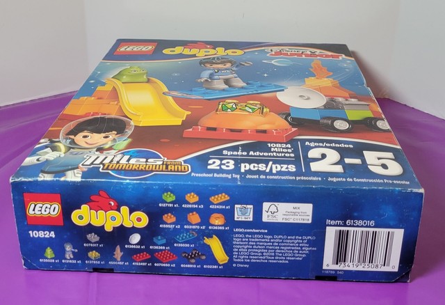 LEGO DUPLO: Miles' Space Adventures (10824) for sale online | eBay