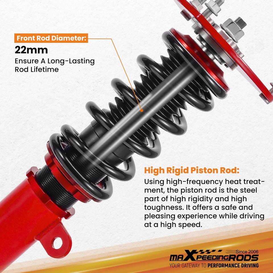 MaXpeedingrods Street Coilover Suspension Kit for Nissan Altima COUPE ...