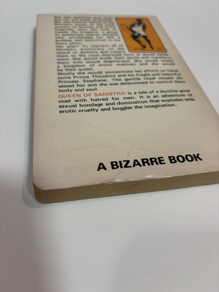 LAST DAY LOWEST PRICE Queen Of Sadistra Clive Bedford Bizarre Book Bill ...