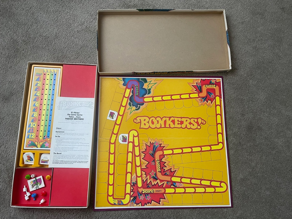 Vintage "This Game is Bonkers" COMPLETE Parker Brothers 1978 Classic ...