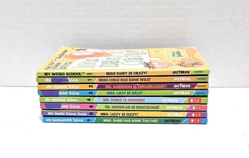 My Weird, Weirder & Weirdest School Chapter Books by Dan Gutman | eBay