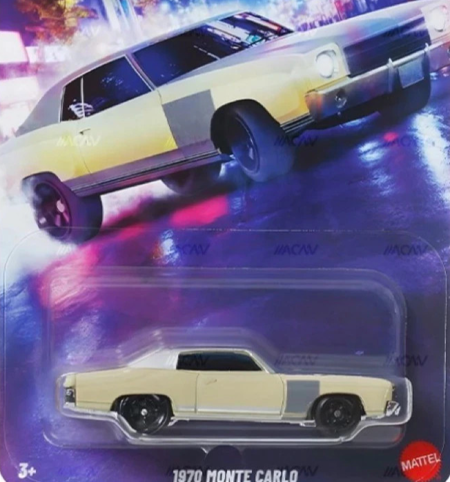 INHAND 2025 Hot Wheels Silver Fast & Furious Tokyo Drift ' 1970 MONTE ...