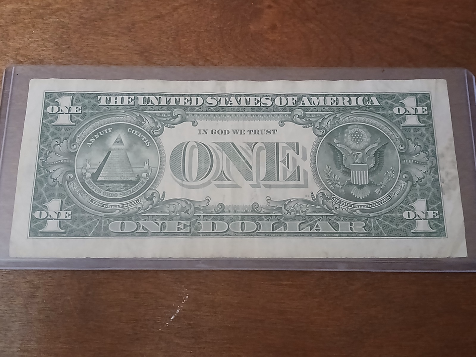 $1 Trinary Note - TRUE TRINARY NOTE - Near Binary - Fancy Serial ...