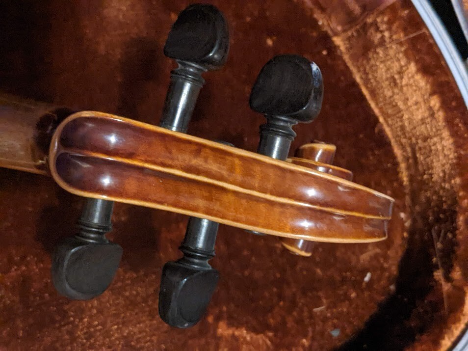 Antique Ferdinand Lantner 1898 Violin PRE-Owned with a Hard Body ...