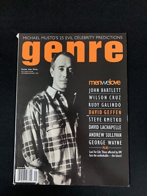 Genre Gay Fashion Magazine December 1997 ~ Mitchell Musto, John ...