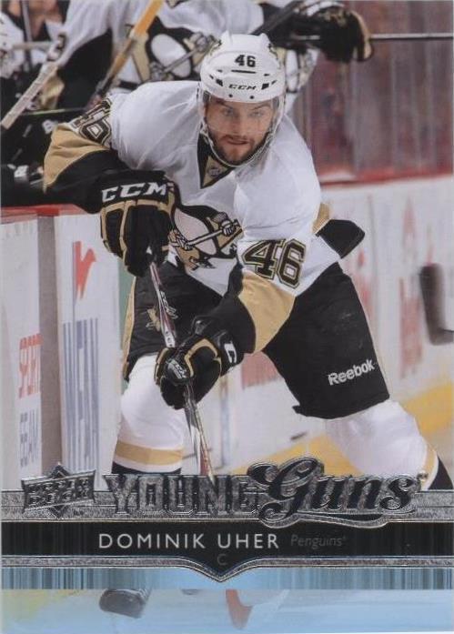 2014-15 Upper Deck - Young Guns Dominik Uher #497 (RC) for sale online ...