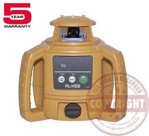 NEW! TOPCON RL-H5B SELF-LEVELING ROTARY LASER LEVEL, TRANSIT, RL-H4C | eBay