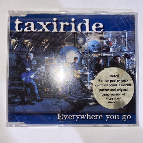 TAXIRIDE - EVERYWHERE YOU GO | CD, SINGLE - Like New - FREE & FAST POST ...