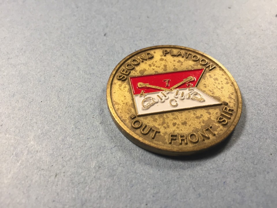 US Army Challenge Coin - 2nd Platoon 7th Cavalry Regt. Troop C | eBay