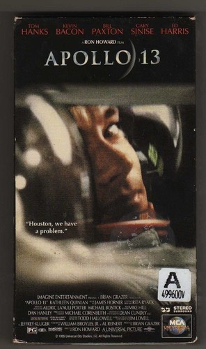 Apollo 13 VHS Tape ( MCA Universal Home Video 1995) | eBay