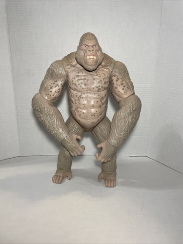 LANARD Rampage Movie Gorilla Ape GEORGE Action Figure 16” Albino Near ...