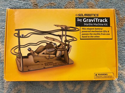 NEW OPEN BOX Solarbotics GraviTrack Marble Machine Kit STEM SCIENCE | eBay