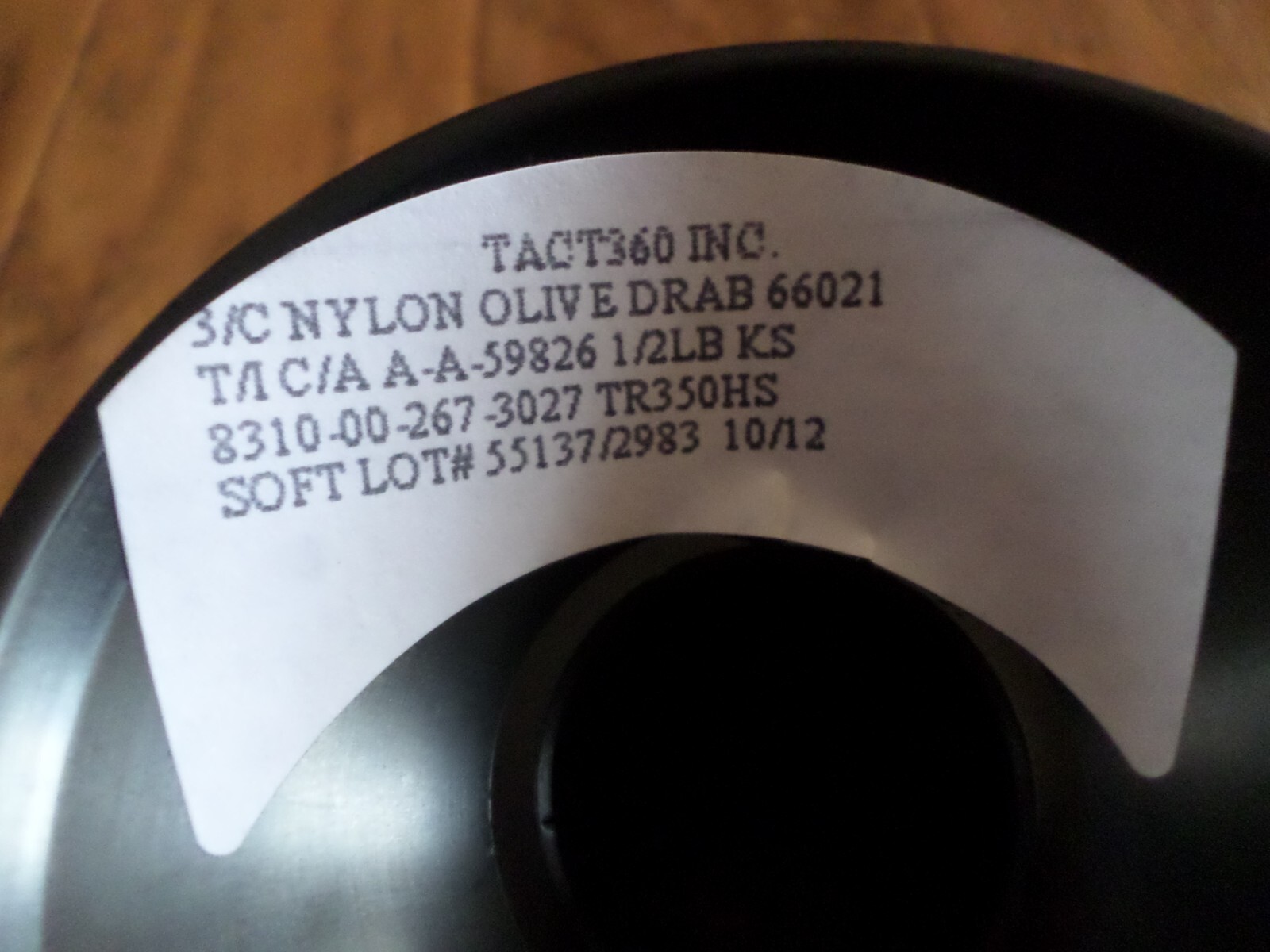 U.S MILITARY SPOOL OD NYLON MACHINE THREAD SOFT FINISH 900 YDS | eBay