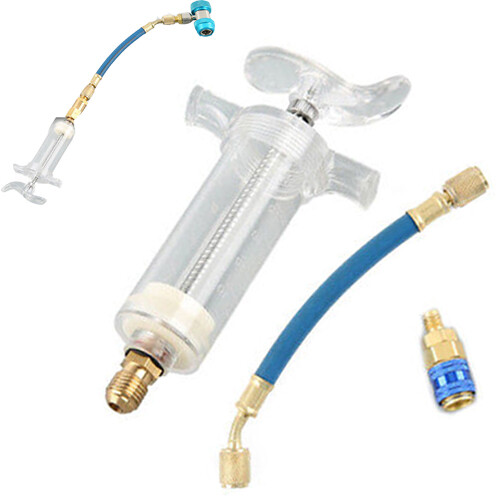 Air Conditioner Oil Inject Tool Dye Inject Device 1/4in Quick Coupler ...
