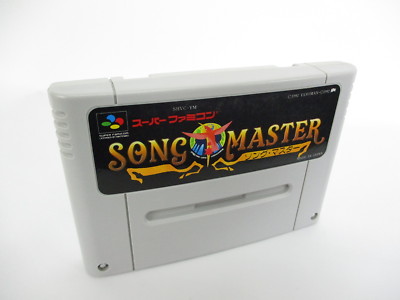 Super Famicom SONG MASTER Nintendo Cartridge Only sfc 4979817830017 | eBay