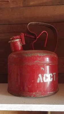 Vintage Gas Can 1950s-60s Safeway Safety Underwriters Laboratories US ...