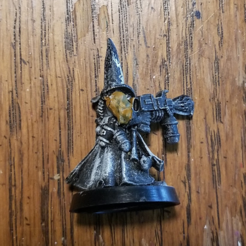 Warhammer 40k Necromunda Redemptionist Deacon with Flamer Metal OOP ...