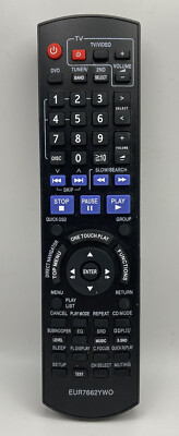 Panasonic Theater System Universal Remote Control EUR7662YW0 | eBay