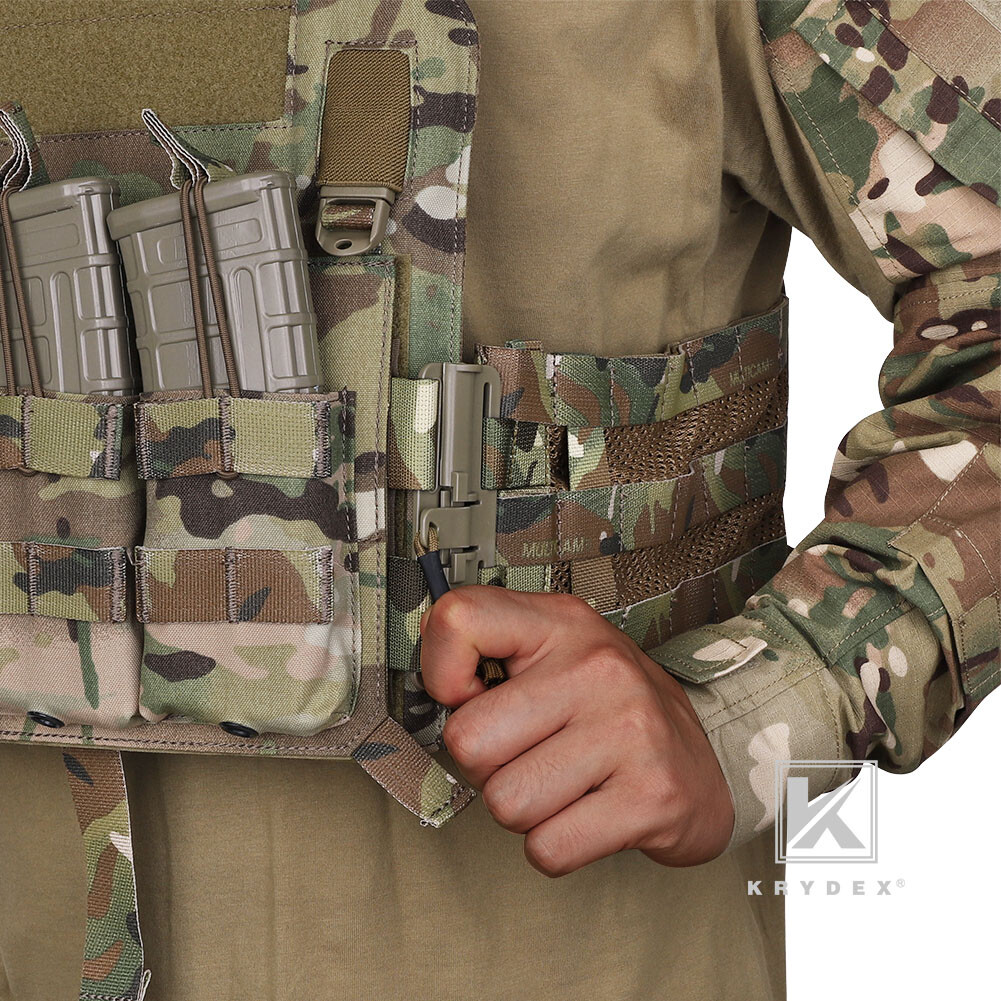 KRYDEX MOLLE Quick Release Buckle Set Cummerbund Adapter for JPC CPC ...