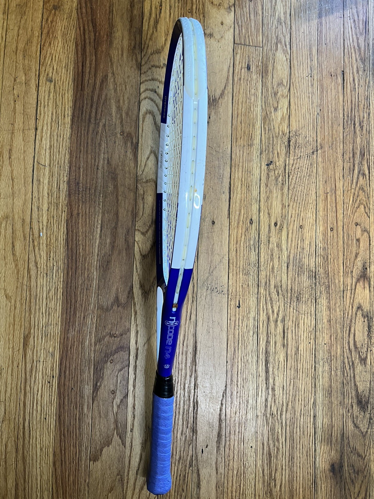 Wilson nCode n4 Tennis Racquet 4 1/2 Grip w Pro Overwrap 111 Sq in Head ...